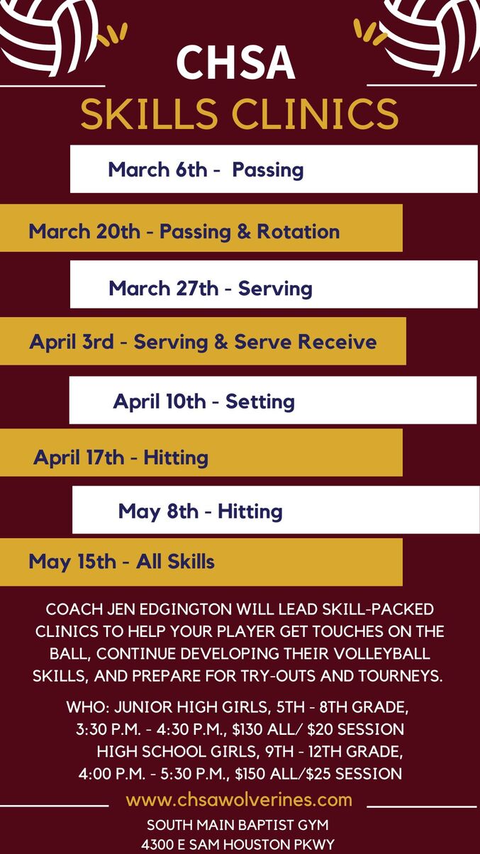 CHSA Volleyball Home Page